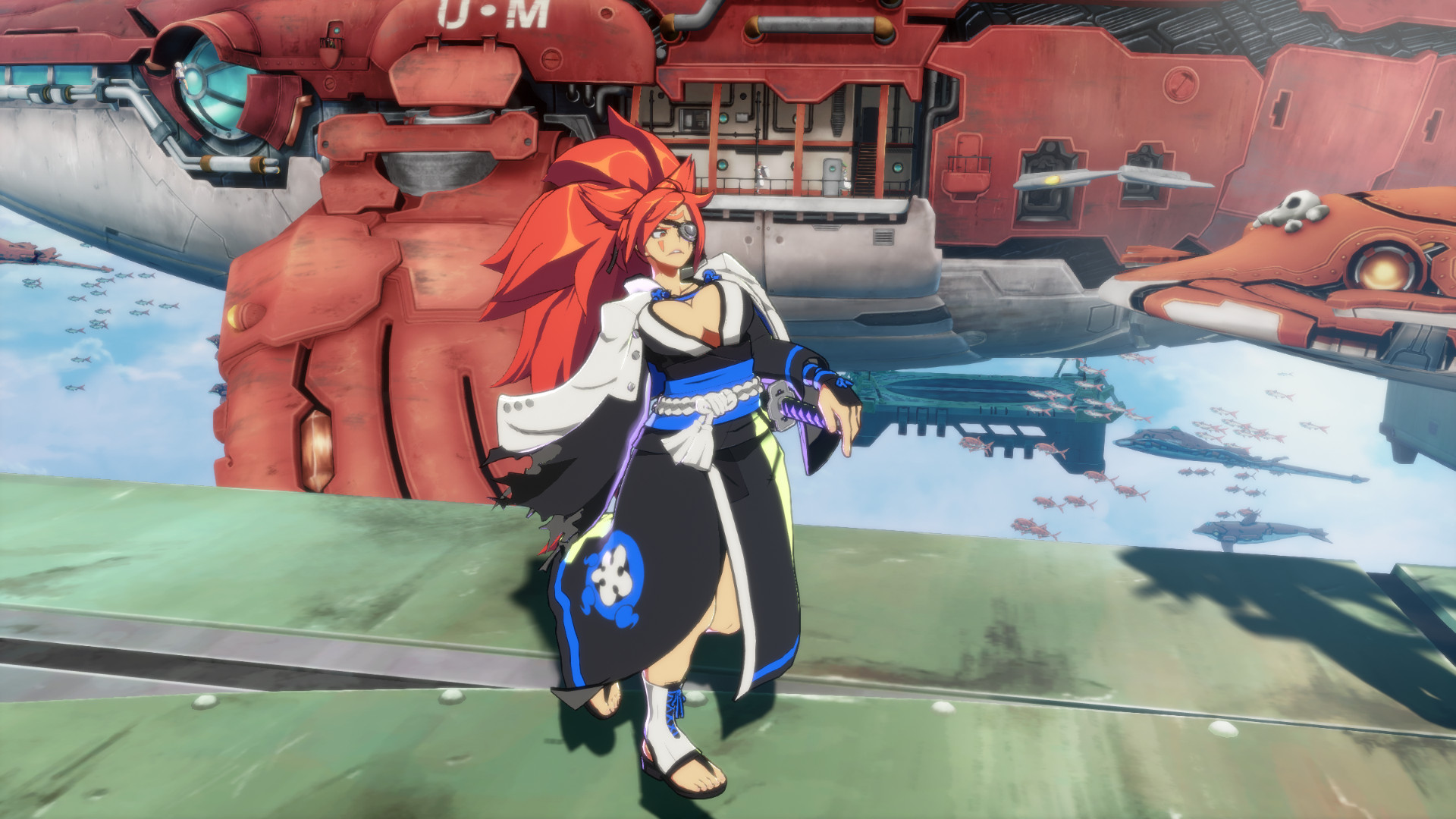 Blue Color 14 for Baiken Mod for GUILTY GEAR -STRIVE- | GGST Mods