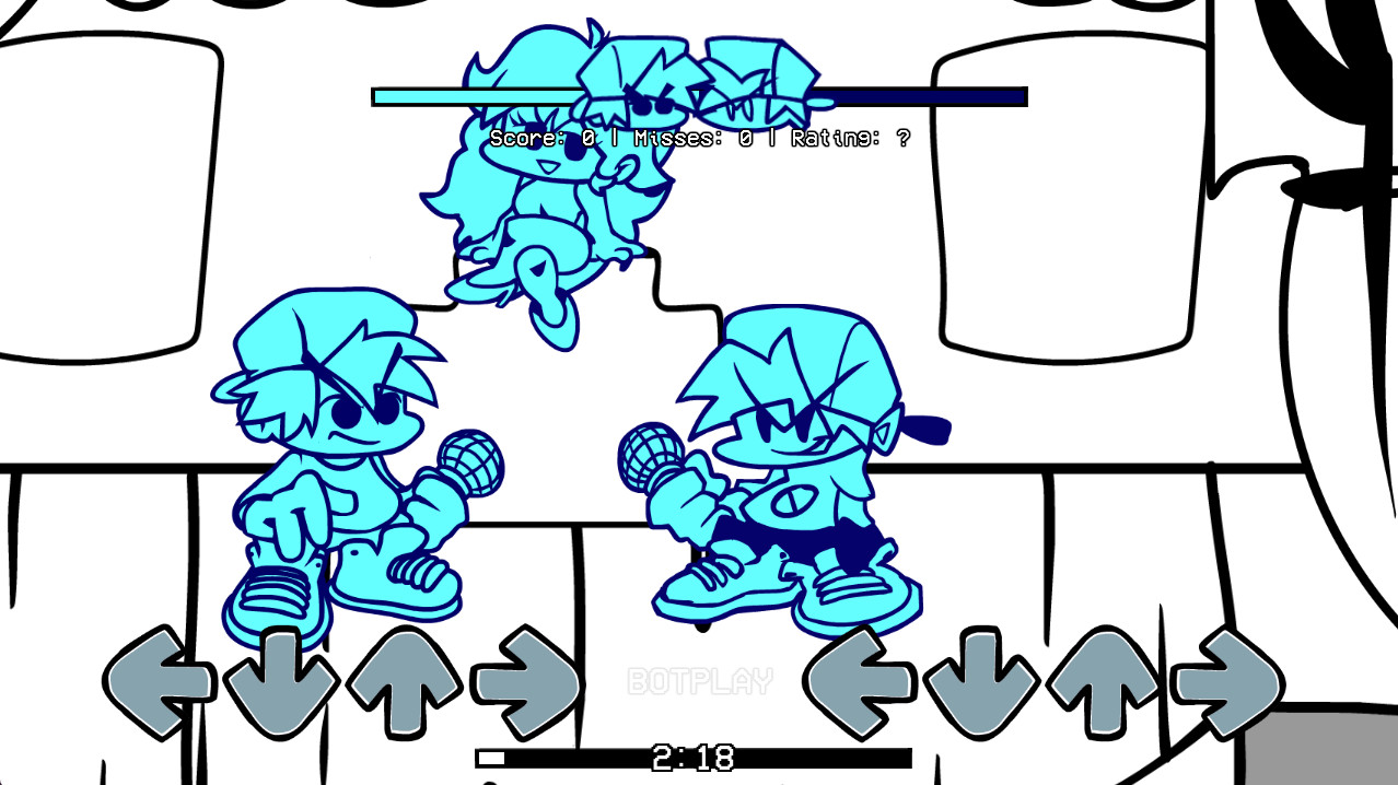 FNF Vs. Proto BF Redrawn Mod for Friday Night Funkin' | FNF Mods