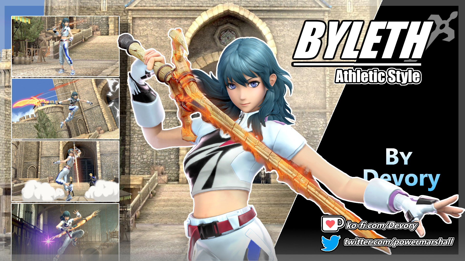 Athletic Style Byleth Mod for Super Smash Bros. Ultimate | SSBU Mods