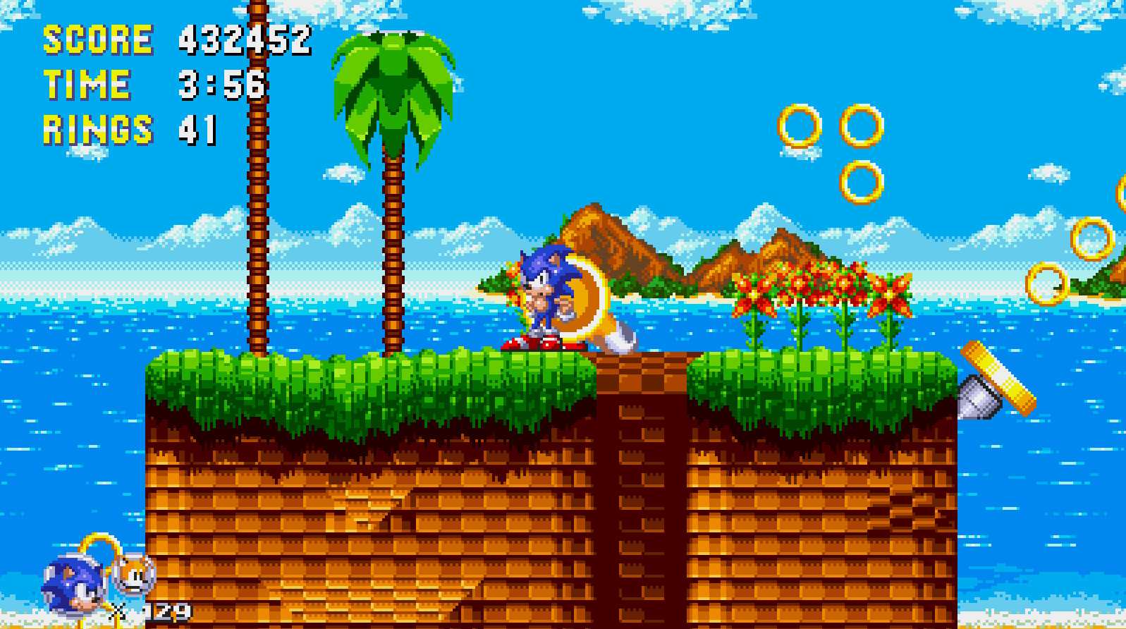 Improved Sonic 3 Sonic Mod for Sonic Triple Trouble 16 bit | Sonic TT Mods