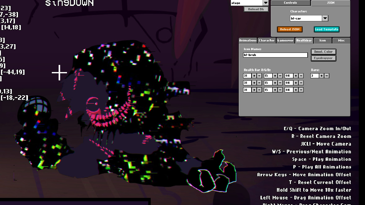 pibby glitched evil BF Mod for Friday Night Funkin' | FNF Mods