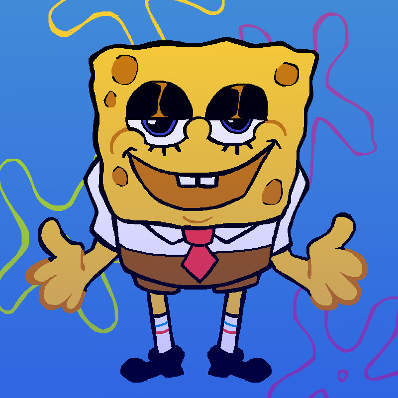 Goober/Spongebob Oneshot (OurpleBearMix Can Build) Mod for Friday Night ...