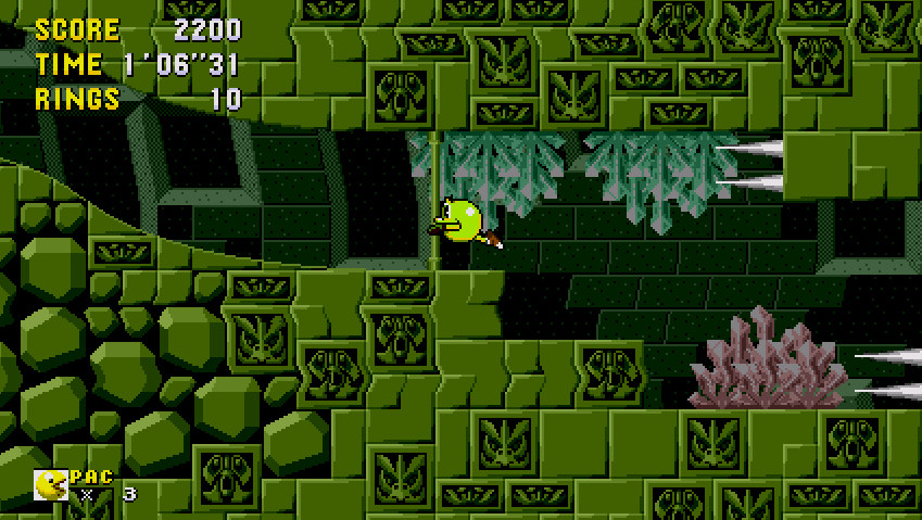 Pac-Man Forever Mod for Sonic the Hedgehog Forever | S1F Mods