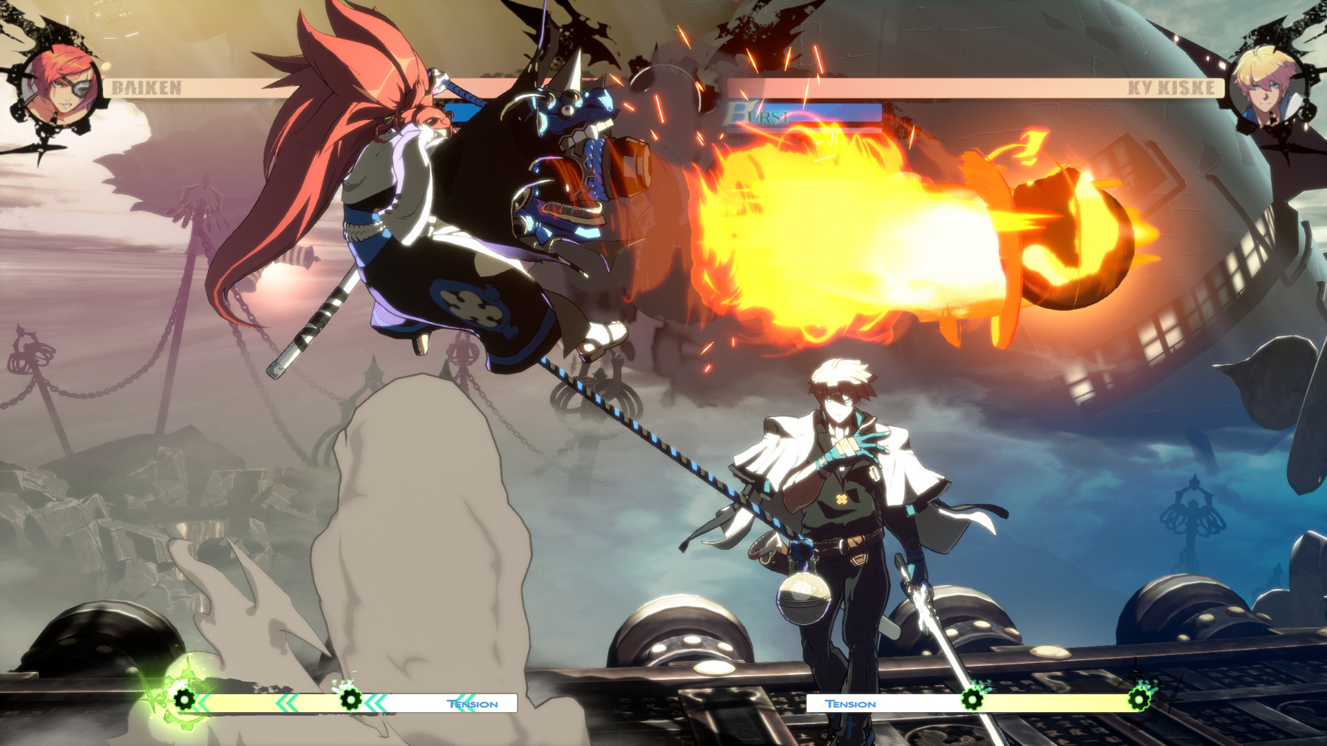 Blue Color 14 for Baiken Mod for GUILTY GEAR -STRIVE- | GGST Mods