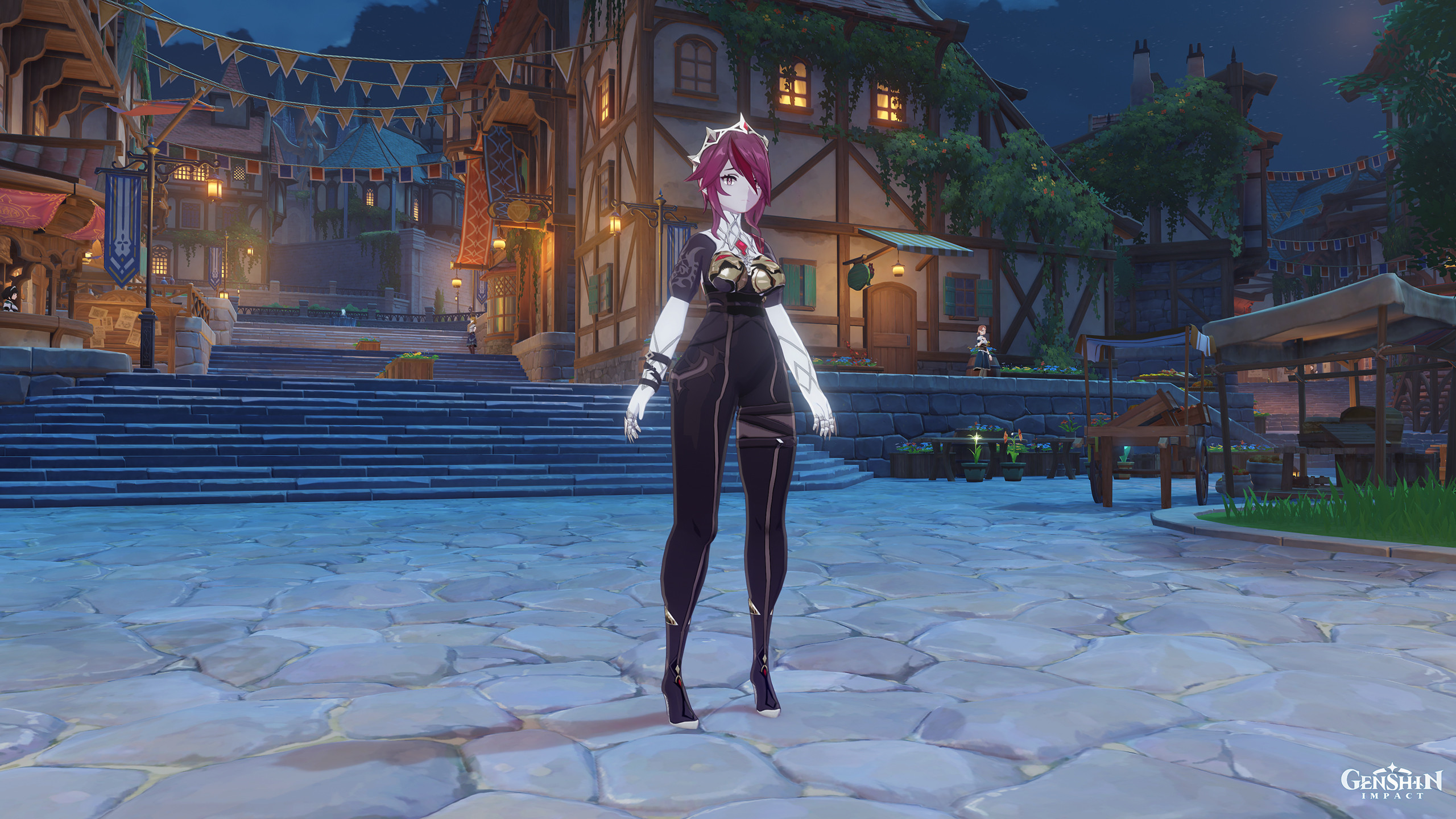 Simple Rosaria CN Ver (Pre v1.2) and Variations Mod for Genshin Impact ...