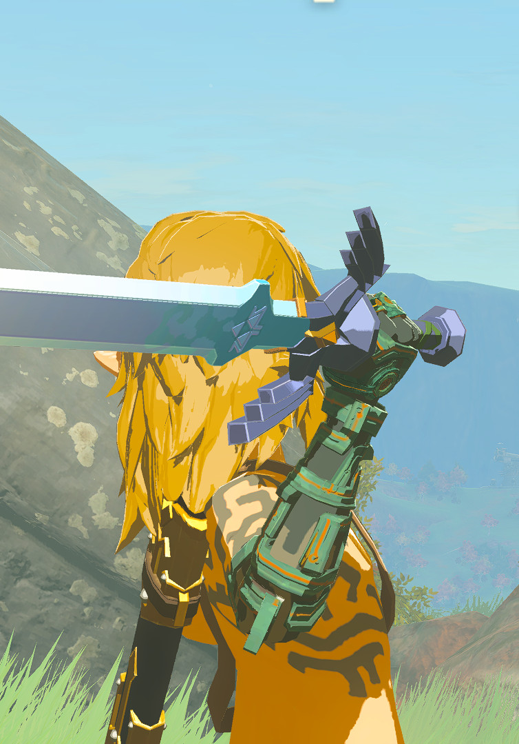 Ultra Green Hand Mod for The Legend of Zelda: Tears of the Kingdom ...