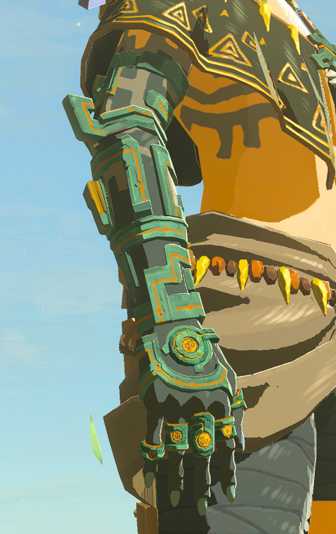 Ultra Green Hand Mod for The Legend of Zelda: Tears of the Kingdom ...