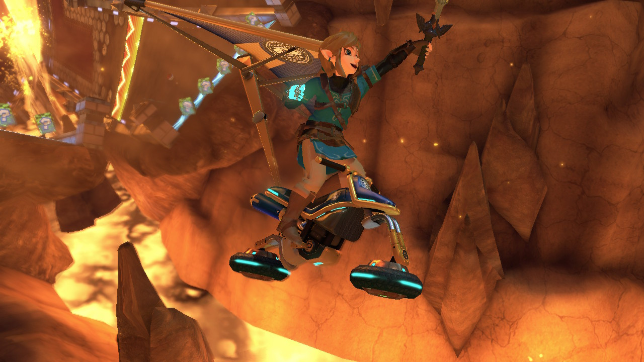 TOTK Link Over BOTW & Classic Link Mod for Mario Kart 8 Deluxe | MK8D Mods