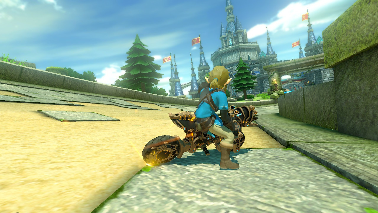 TOTK Link Over BOTW & Classic Link Mod for Mario Kart 8 Deluxe | MK8D Mods