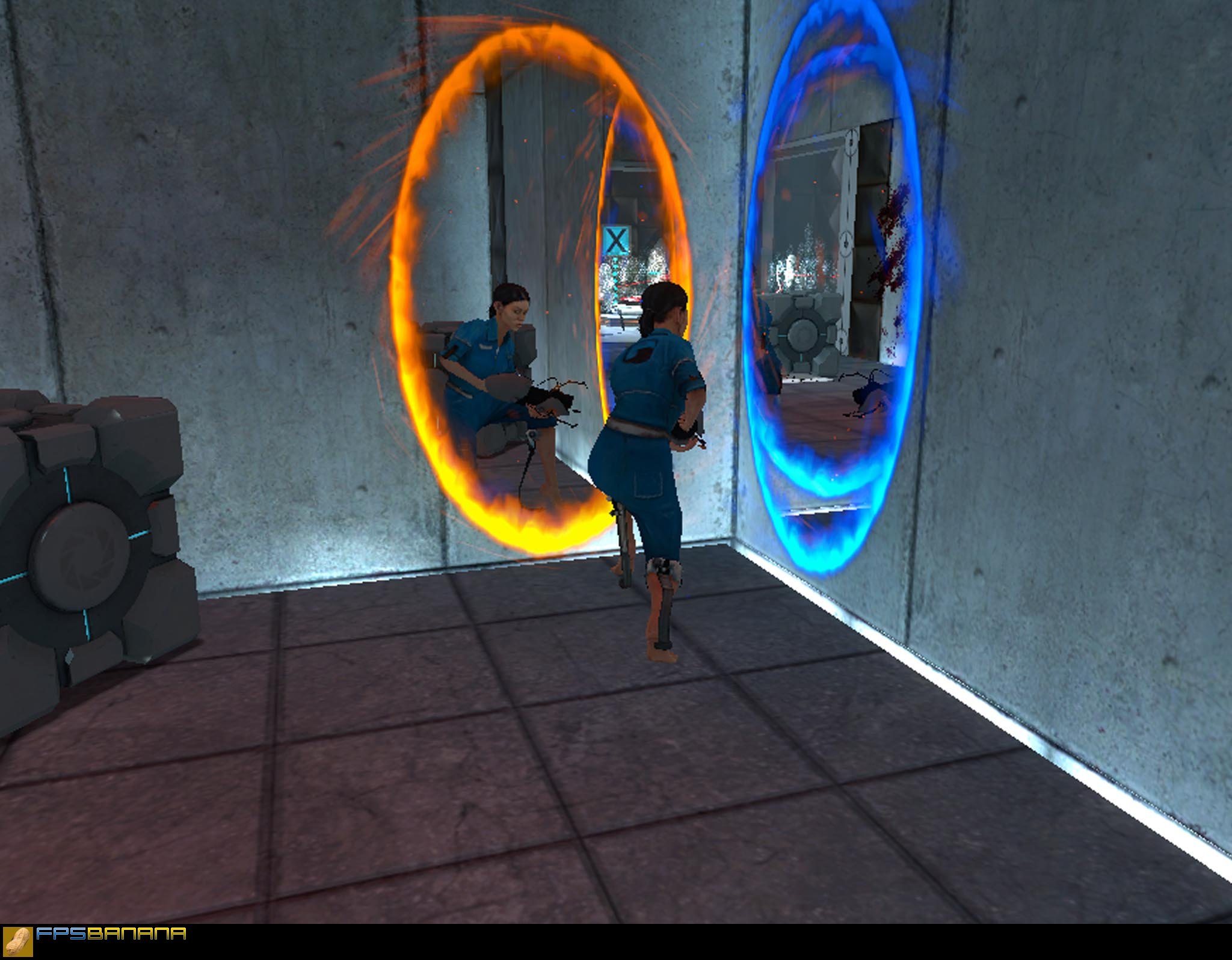 Black-Mesa: Chell [Portal] [Mods]