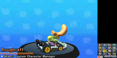 Roughraff Mod for Mario Kart 7 | MK7 Mods