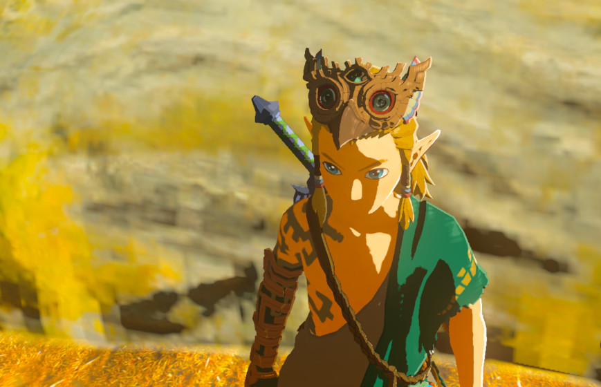 Glide Mask - Flipped up Mod for The Legend of Zelda: Tears of the ...