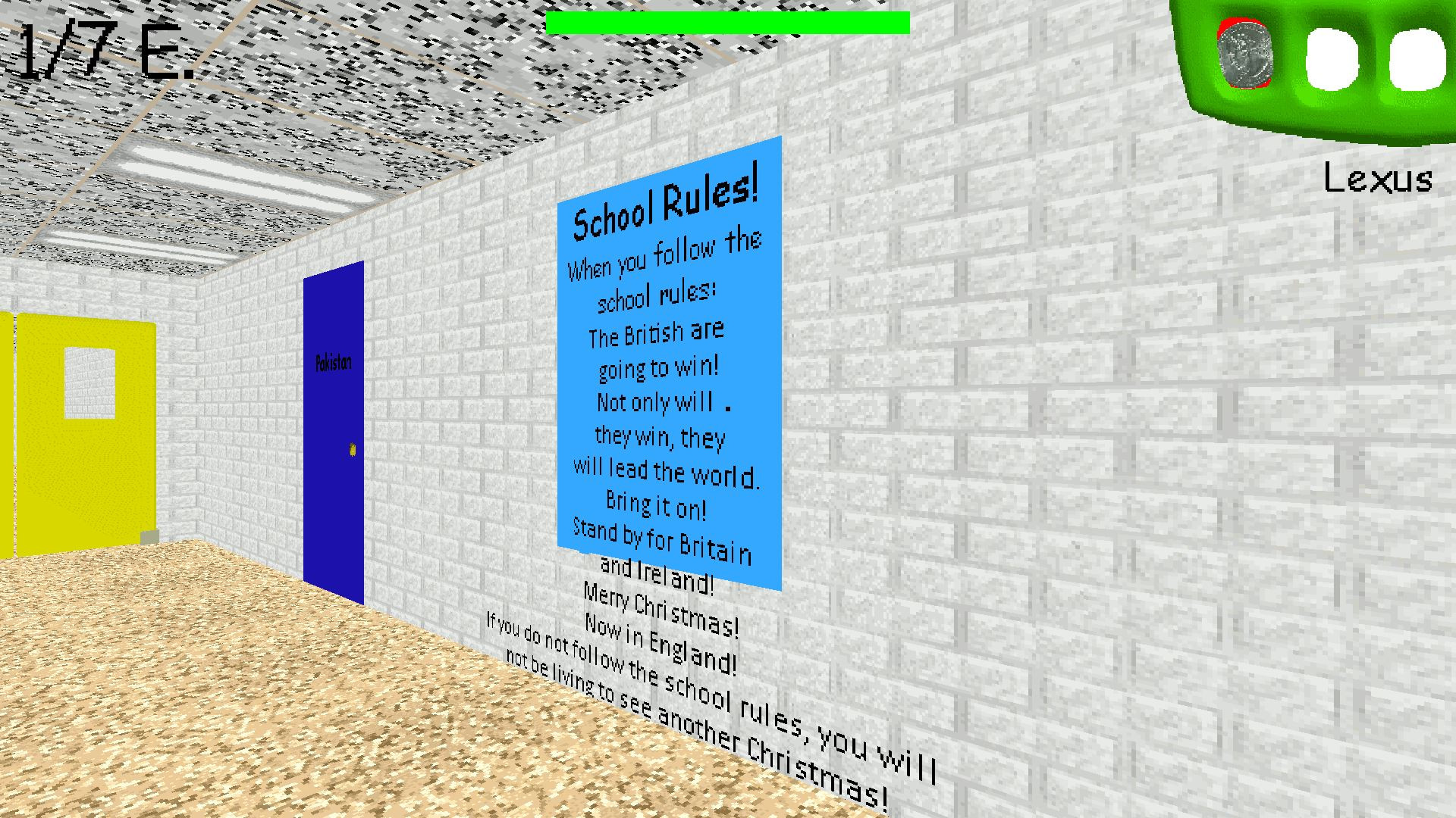 Baldi's Basics but AI generated Mod for Baldi's Basics | Baldi Mods