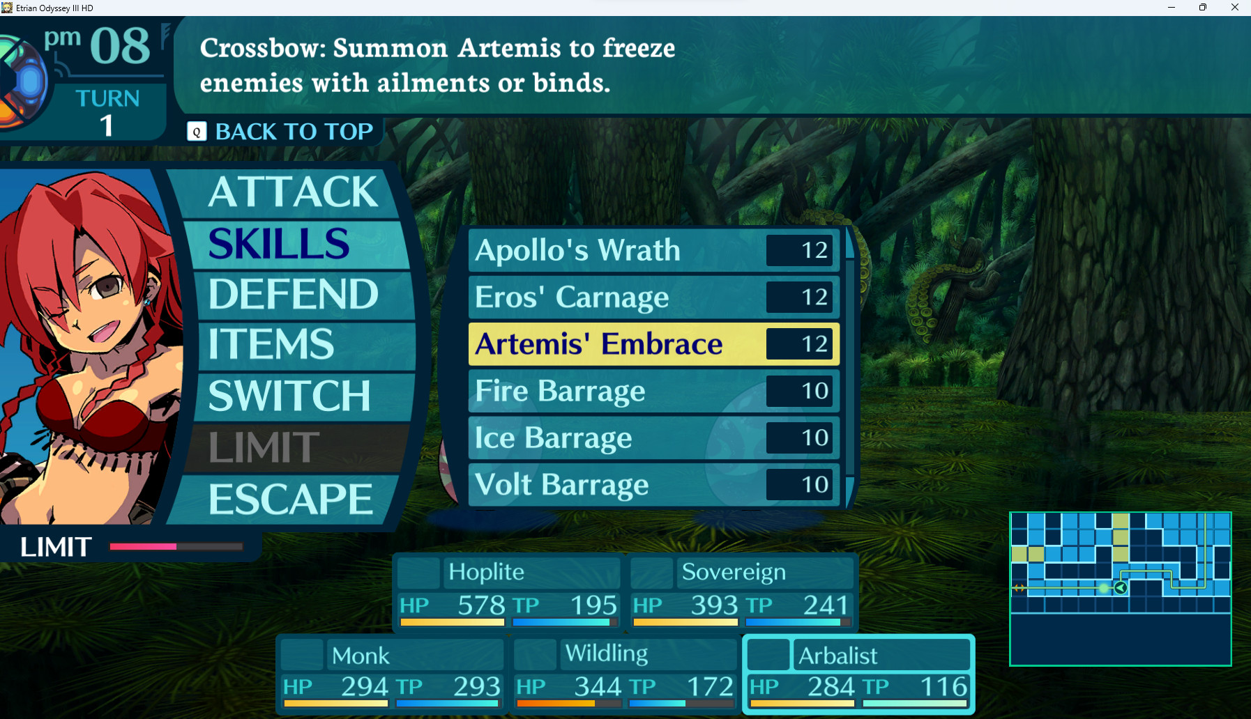 EO3 HD Balance Patch Mod for Etrian Odyssey III HD | EO3HD Mods