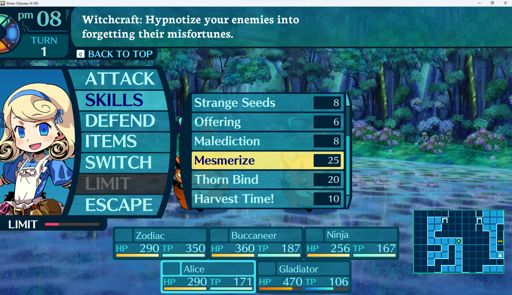 EO3 HD Balance Patch Mod for Etrian Odyssey III HD | EO3HD Mods