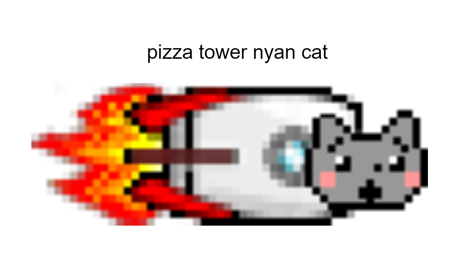 nyan cat reskin Mod for Pizza Tower | PT Mods