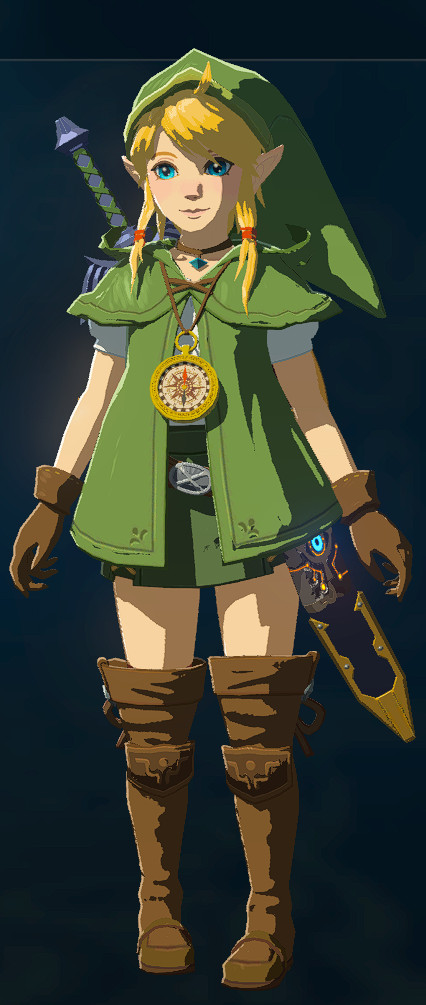 Linkle's Wild Set Revisited_NX Mod for The Legend of Zelda: Breath of ...