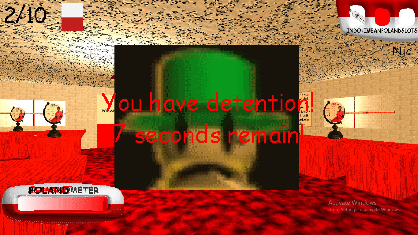 baldi love POLAND!!!(Baldi Loves Mods be like) Mod for Baldi's Basics ...