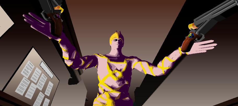 David the King as Mask de Smith [killer7] [Mods]