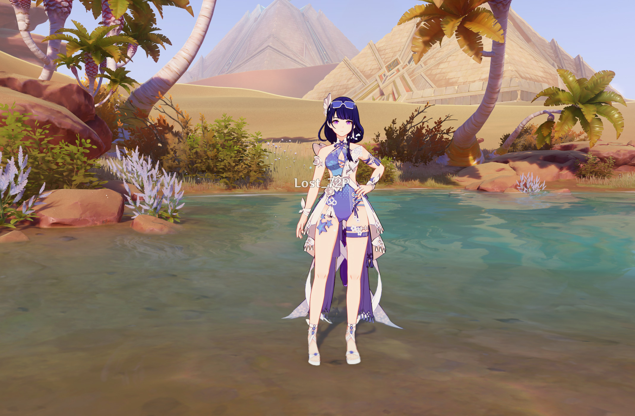 HI3rd Herrscher of Origin's Beach Skin Mod for Genshin Impact | GI Mods