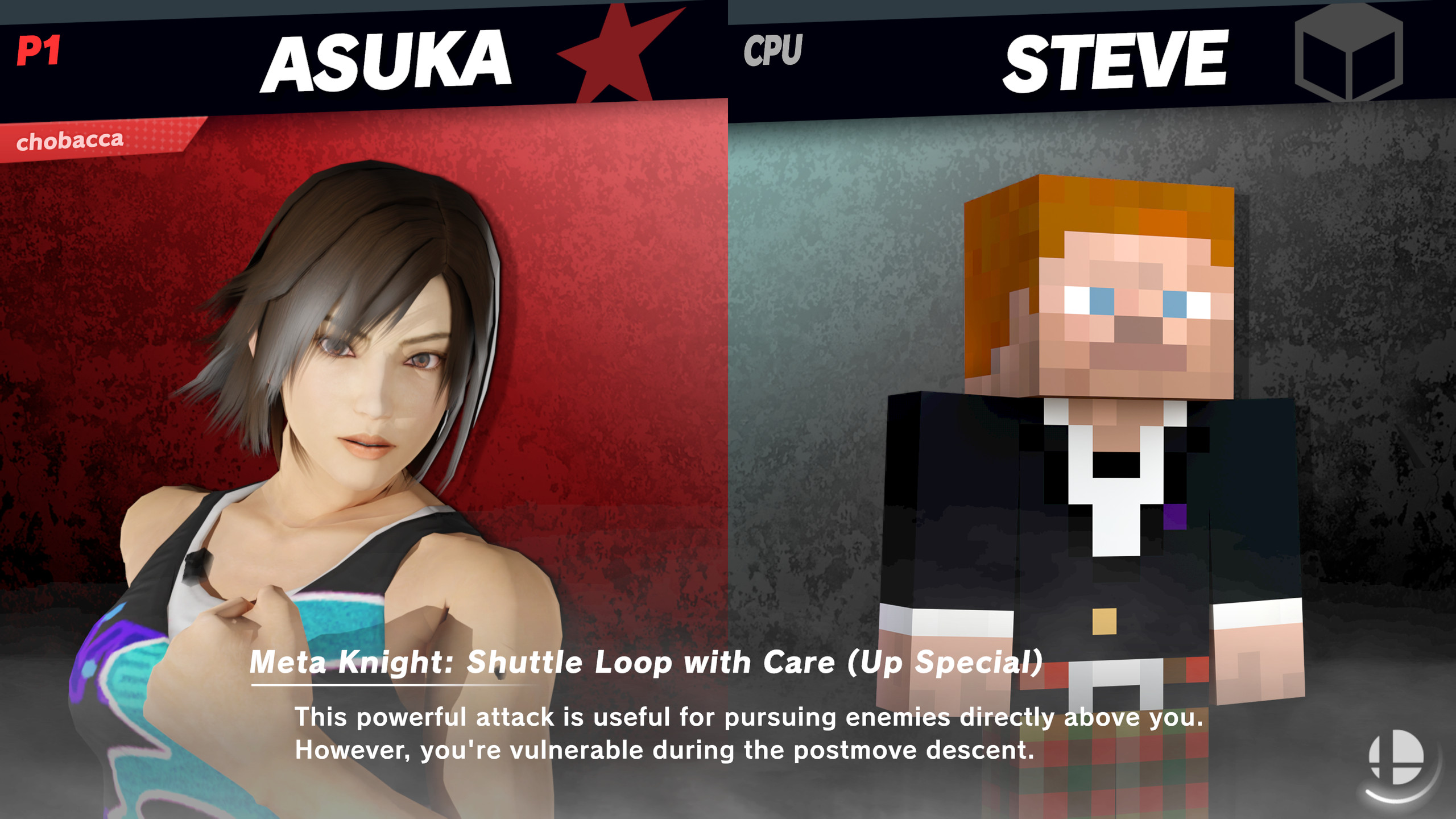 Asuka Kazama Mod for Super Smash Bros. Ultimate | SSBU Mods