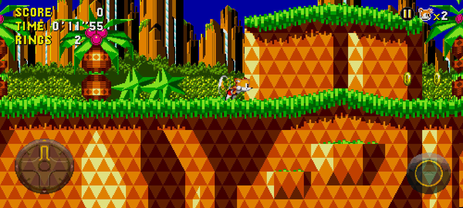 Tails & Knuckles Peel Out Animation Mod for Sonic CD (2011) | SCD Mods