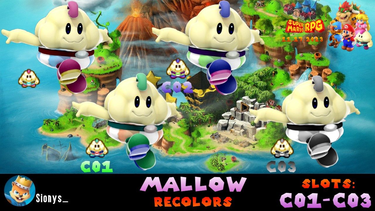 Mallow Recolors (Lucas) Mod for Super Smash Bros. Ultimate | SSBU Mods