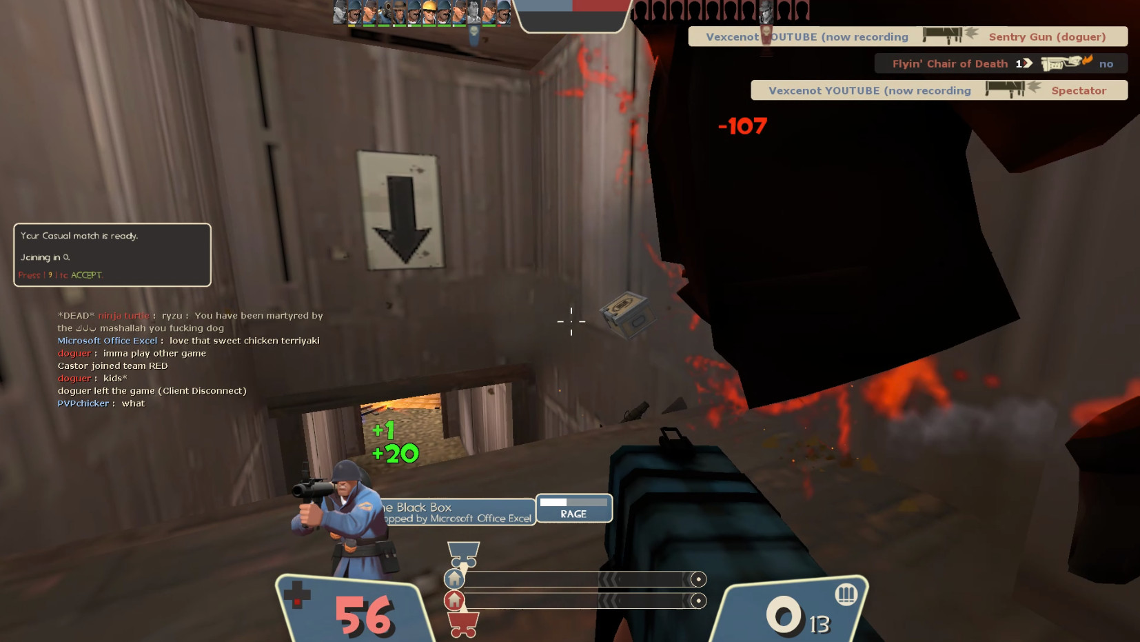 Middle Mann Centered Default HUD [Team Fortress 2] [Mods]