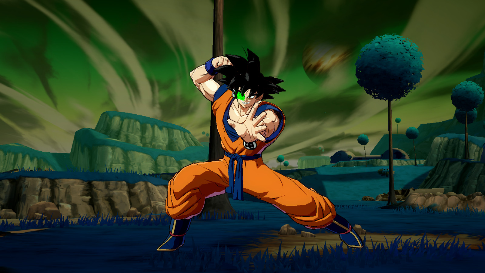 Scouter Goku over Ginyu Mod for Dragon Ball FighterZ | DB:FZ Mods