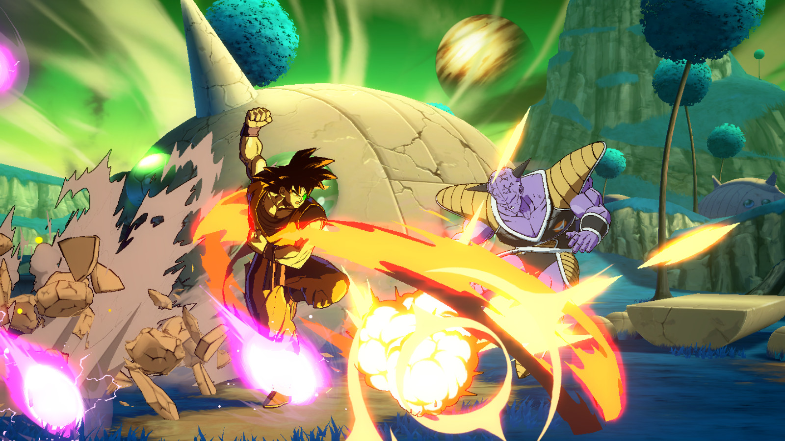 Scouter Goku over Ginyu Mod for Dragon Ball FighterZ | DB:FZ Mods