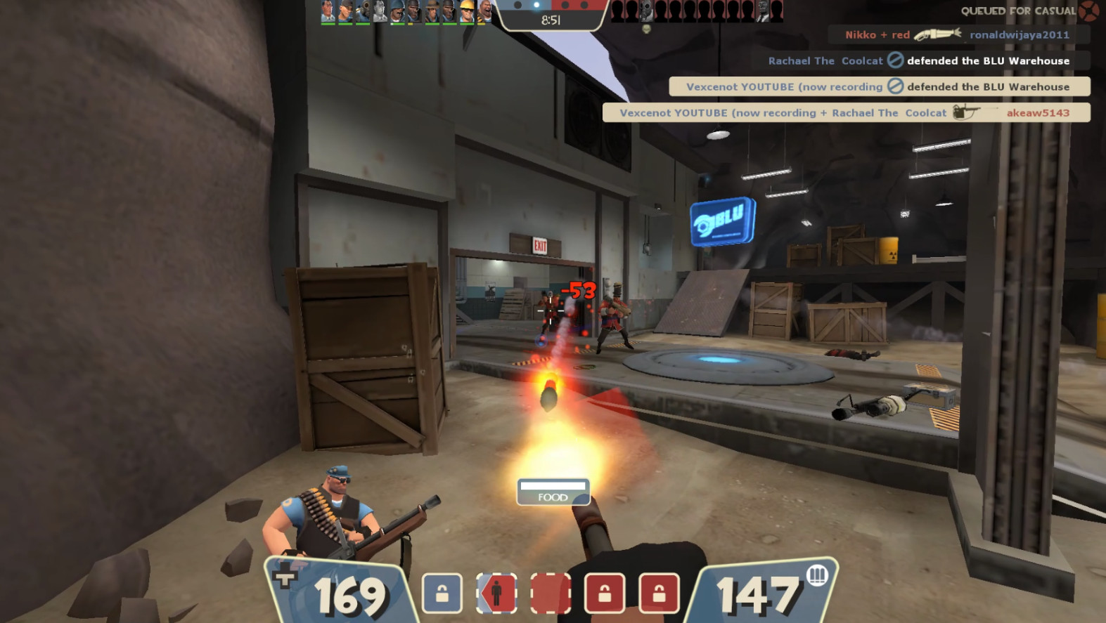 Middle Mann Centered Default HUD [Team Fortress 2] [Mods]