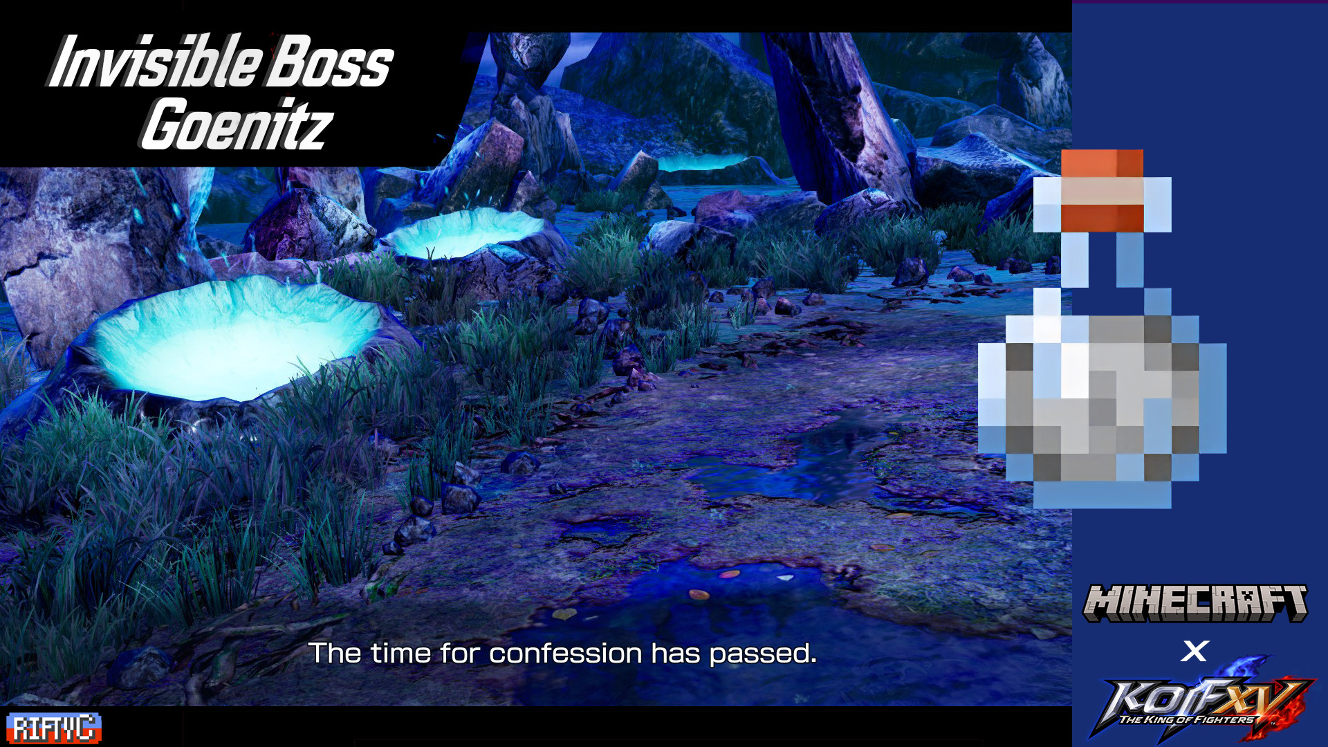 Invisible Boss Goenitz Mod for The King of Fighters XV | KoFXV Mods