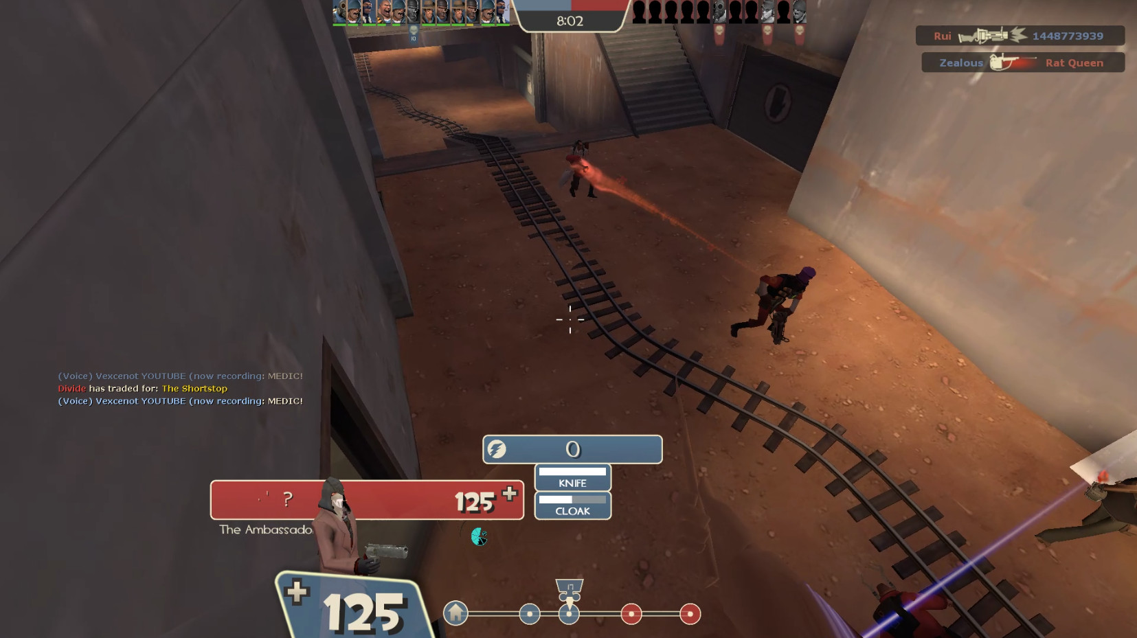 Middle Mann Centered Default HUD [Team Fortress 2] [Mods]