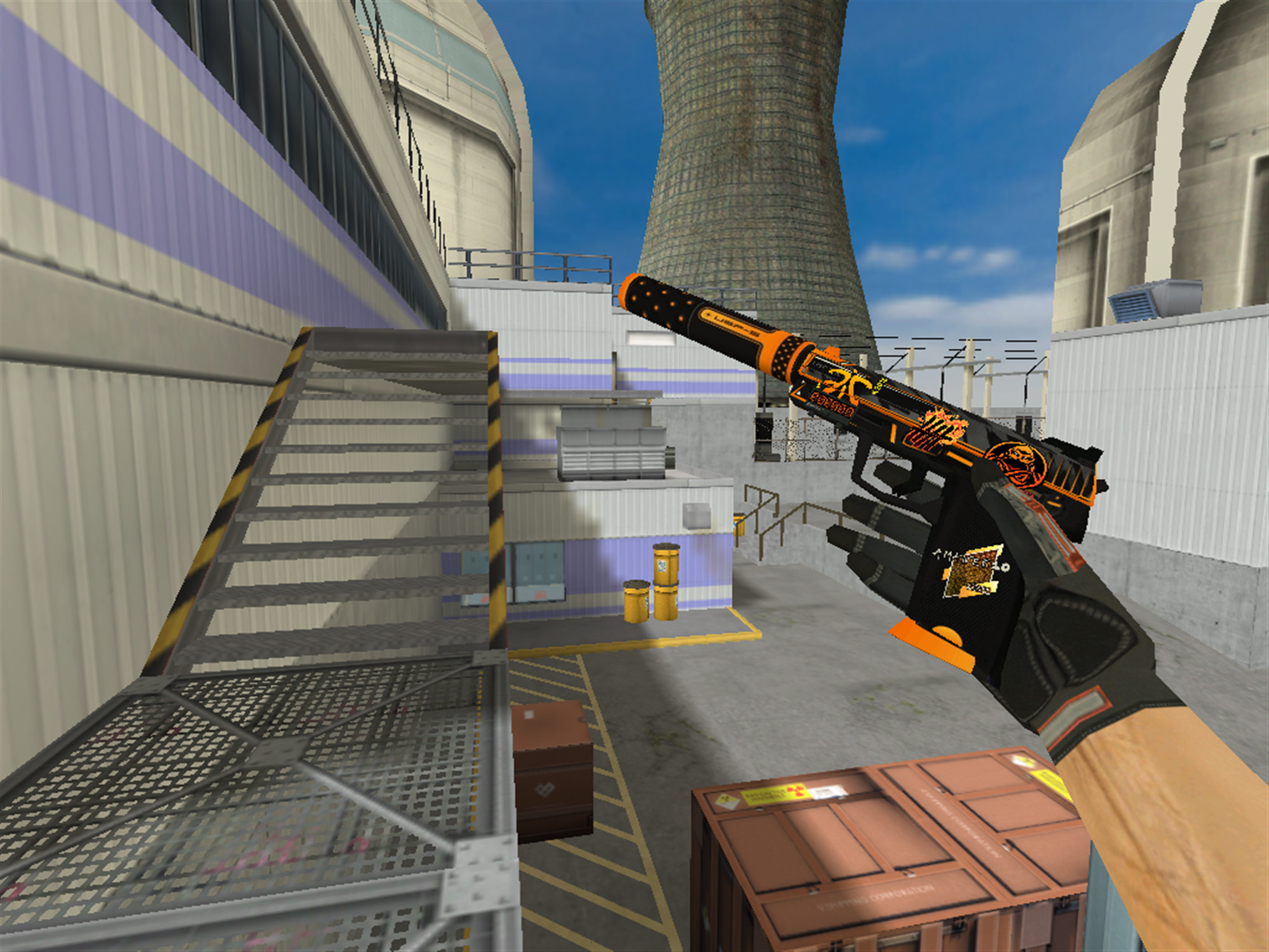 Default USP-S | Orion ++HD Stickers Mod for Counter-Strike 1.6 | CS1.6 Mods