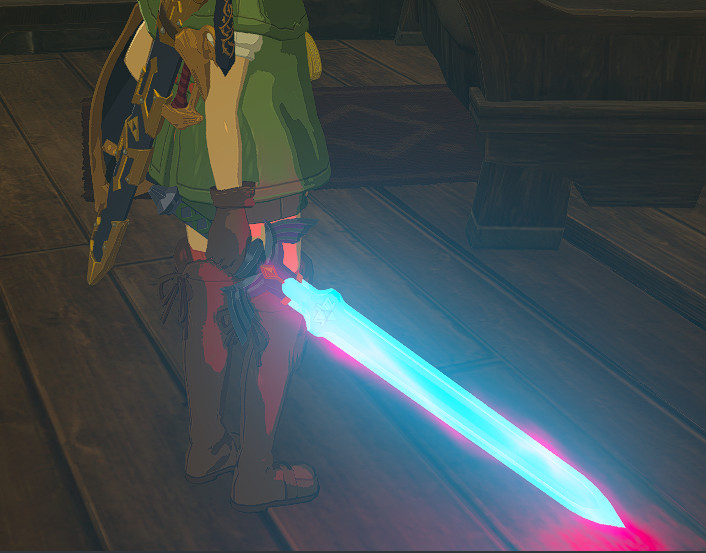 Pink Master Sword Glow Mod for The Legend of Zelda: Breath of the Wild ...