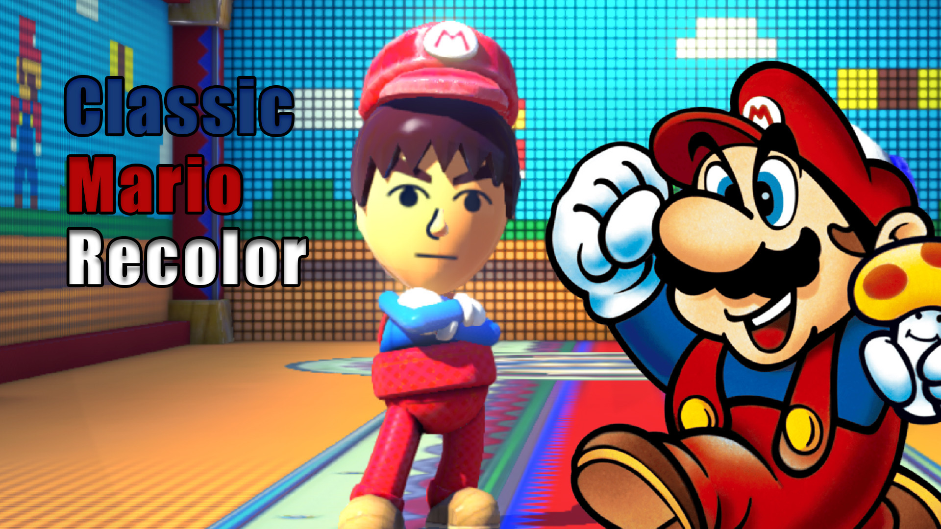 Classic Mario Recolor Mod for Nintendo Land | NL Mods