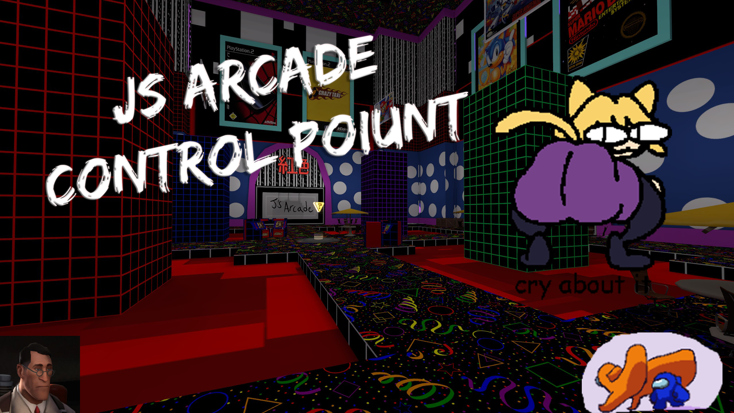 J's Arcade Control Point Map Mod for Team Fortress 2 | TF2 Mods