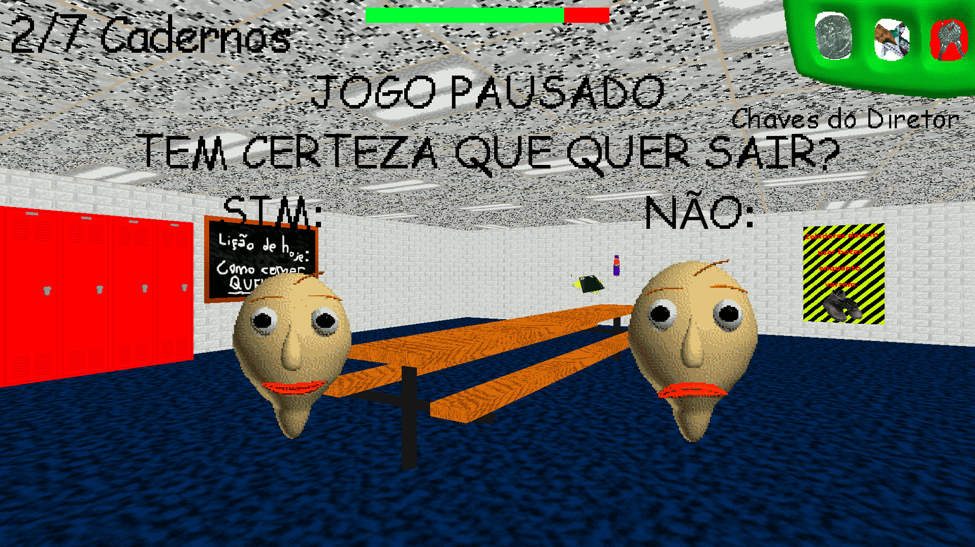 Baldi's Basics em Português! [Novo(Leia a desk)] Mod for Baldi's Basics ...
