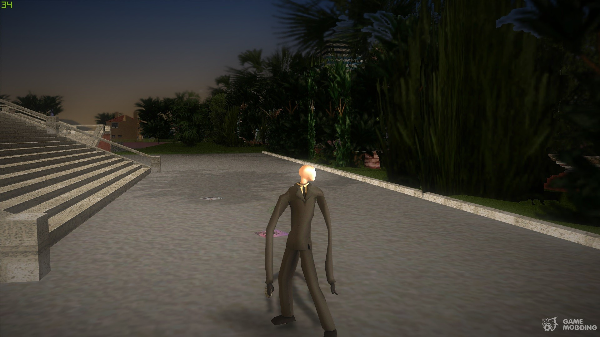 Slender. Mod for Grand Theft Auto: Vice City | GTA:VC Mods