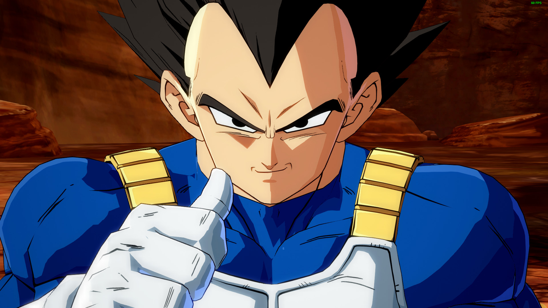 Black Base Hair on SSj Vegeta Mod for Dragon Ball FighterZ | DB:FZ Mods