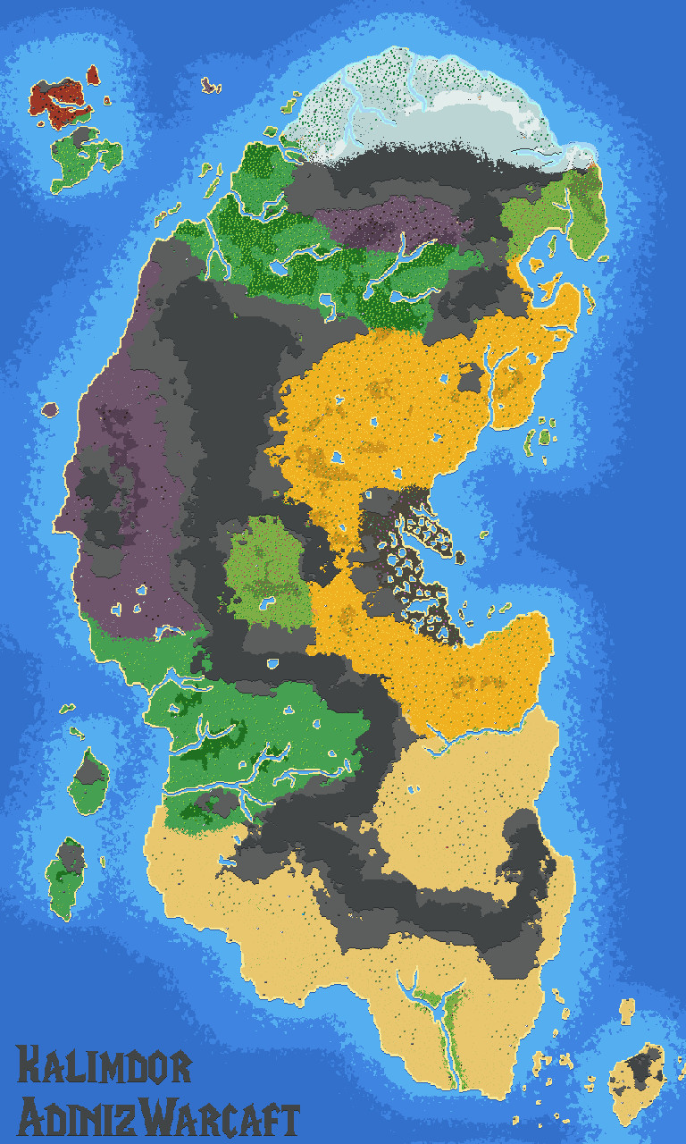 Warcraft Maps - A Map Pack Mod for WorldBox | WorldBox Mods