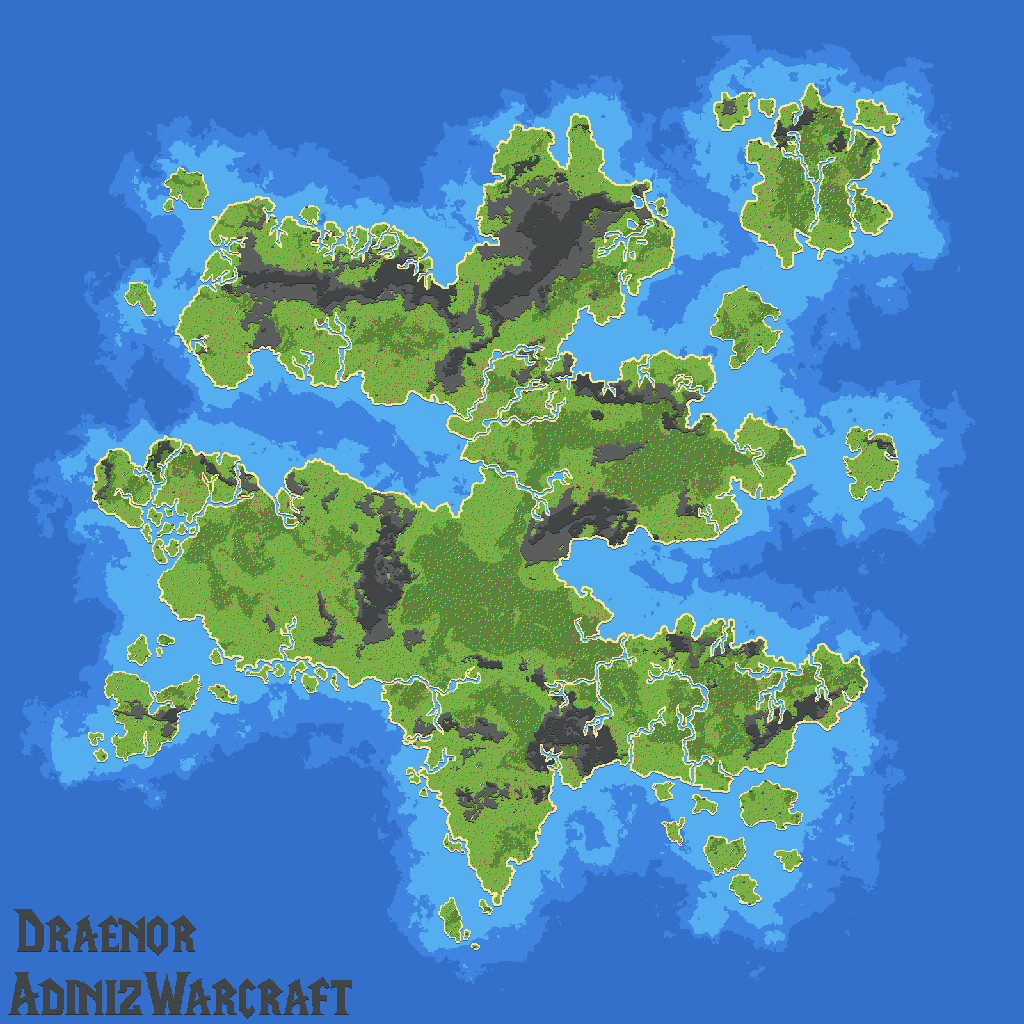 Warcraft Maps - A Map Pack Mod for WorldBox | WorldBox Mods