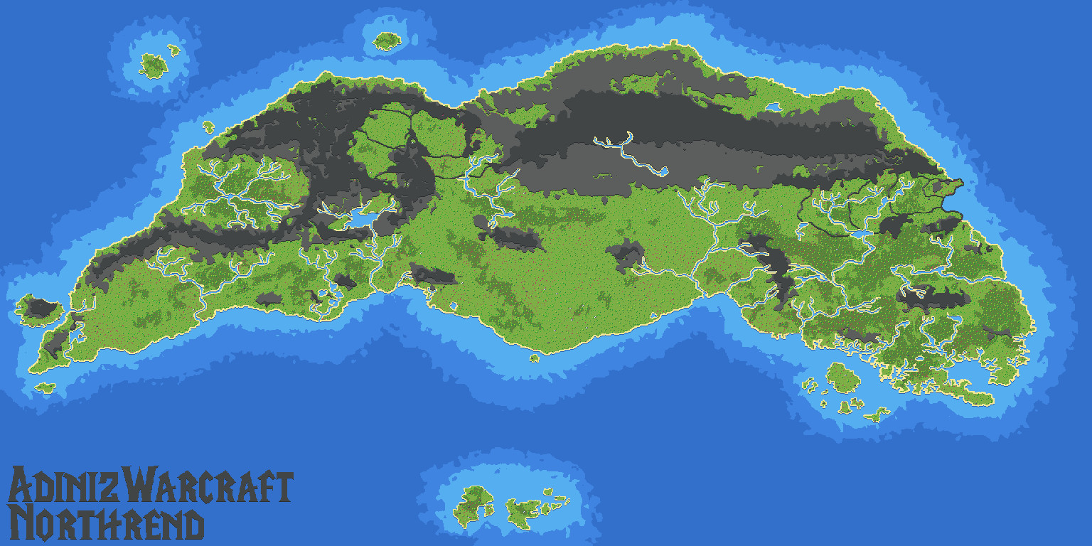 Warcraft Maps - A Map Pack Mod for WorldBox | WorldBox Mods