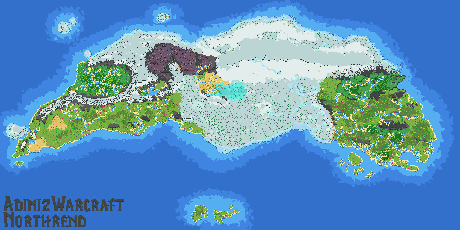 Warcraft Maps - A Map Pack Mod for WorldBox | WorldBox Mods