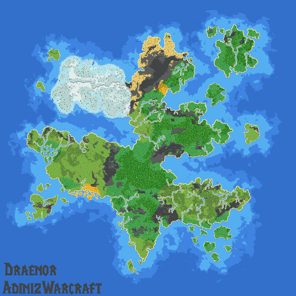 Warcraft Maps - A Map Pack Mod for WorldBox | WorldBox Mods