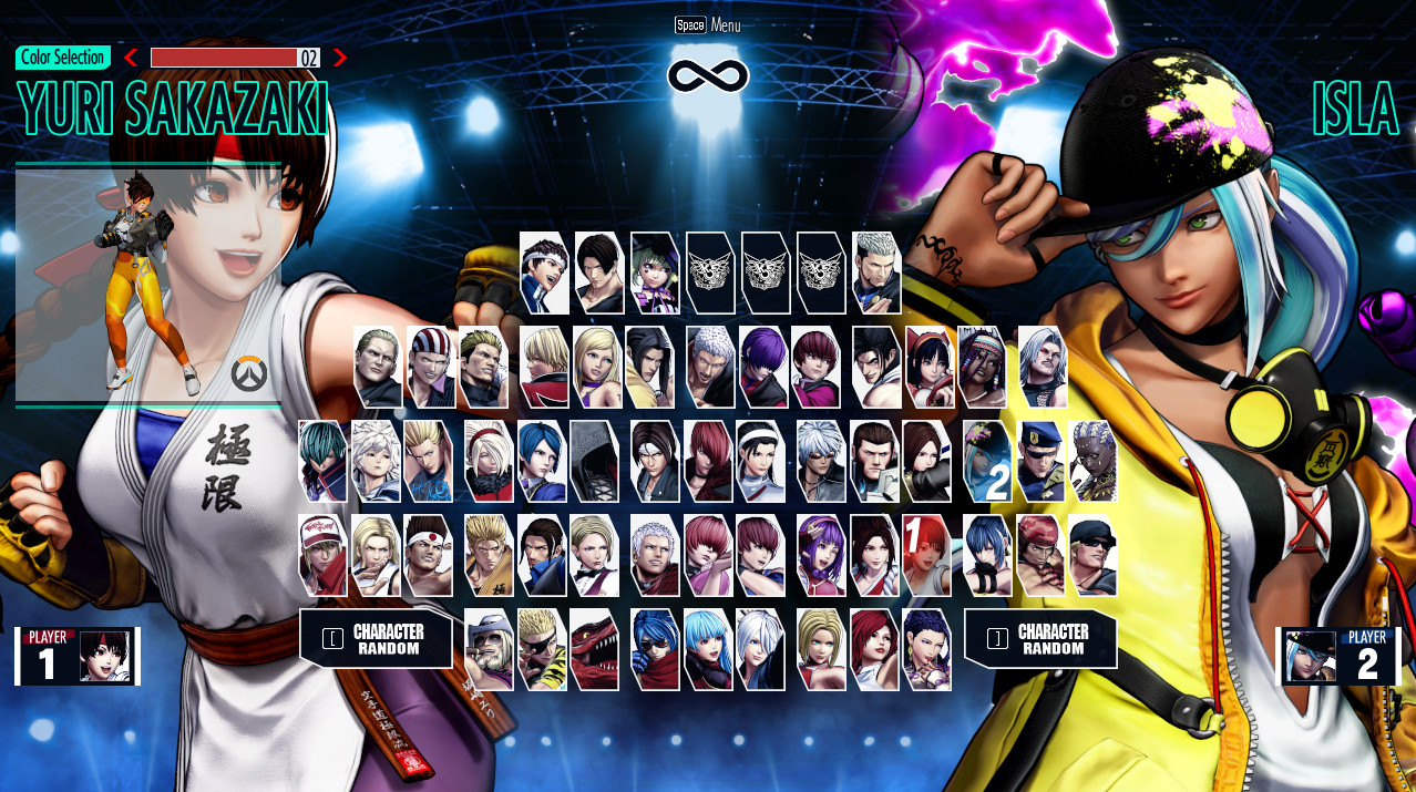 Tracer Yuri Mod for The King of Fighters XV | KoFXV Mods