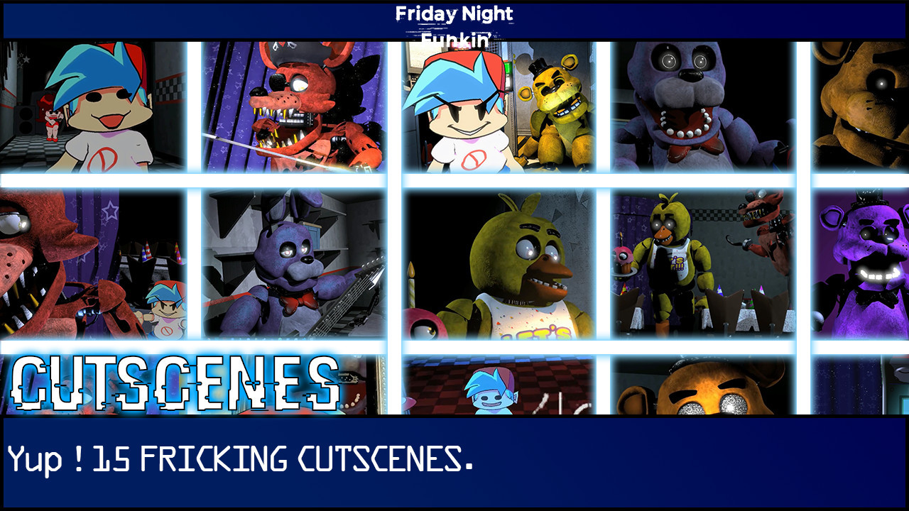 VS FNaF 1: Fixed Bugs Edition Mod for Friday Night Funkin' | FNF Mods