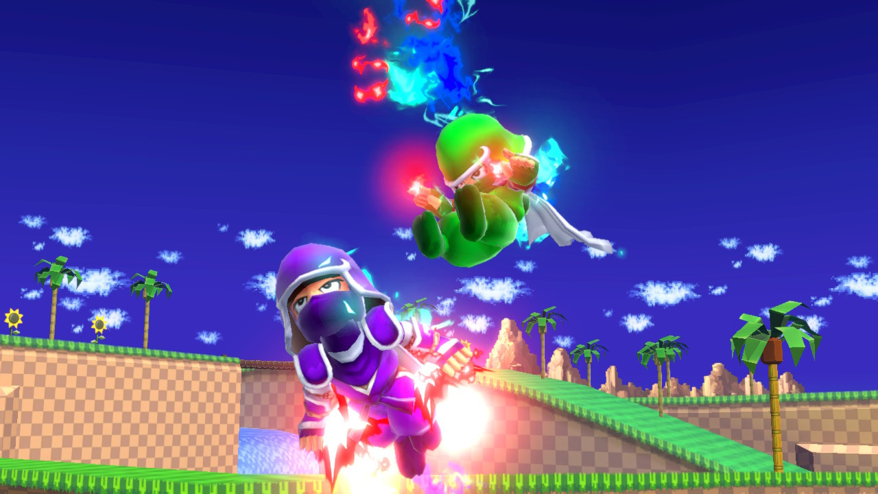 Ninja (Mario Sports Mix) Mod for Super Smash Bros. Ultimate | SSBU Mods