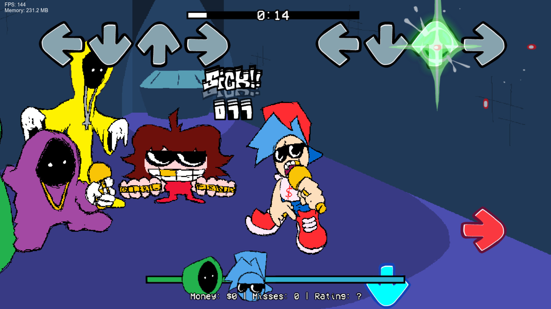 Shadow Wizard Money Gang (FNF Mod) Mod for Friday Night Funkin' | FNF Mods