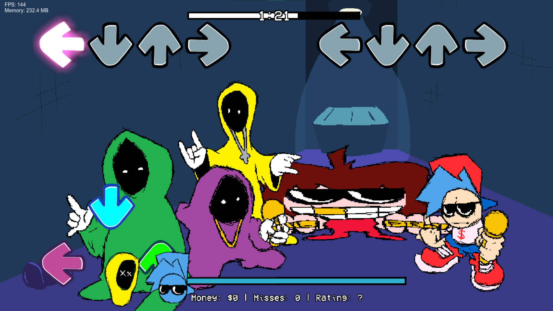 Shadow Wizard Money Gang (FNF Mod) Mod for Friday Night Funkin' | FNF Mods